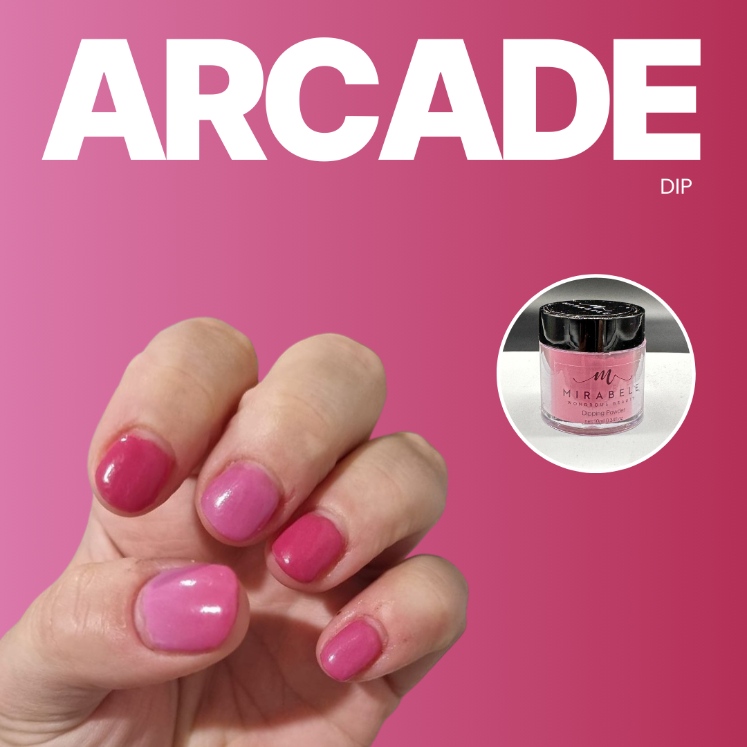 Colour Changing Nail Colour - Arcade Dip Powder – Mirabele Beauty