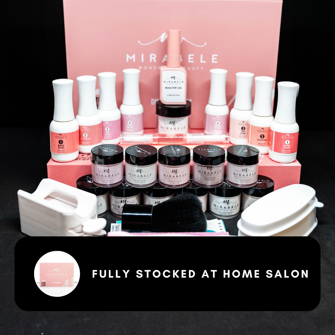 At Home Manicure Removal - Easy Acetone Wipes 10 Pack – Mirabele Beauty