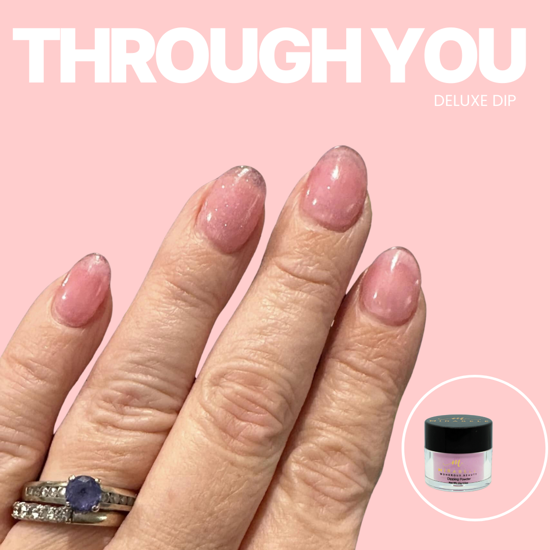 Through you Translucent Nail Dip Powder – Mirabele Beauty