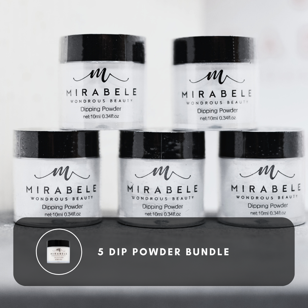 Choose 5 - Dip Powder Bundle - Dip Nails at Home – Mirabele Beauty